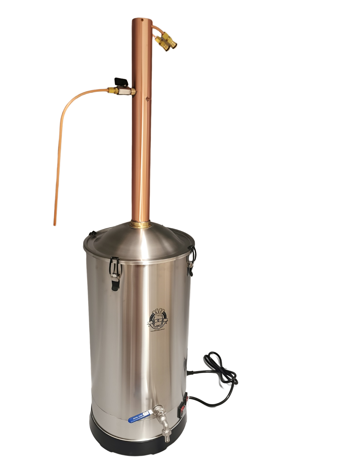 35L/240V/2300 AlcoEngine Reflux Still Kit Make >94% Neutural Spirits at ...