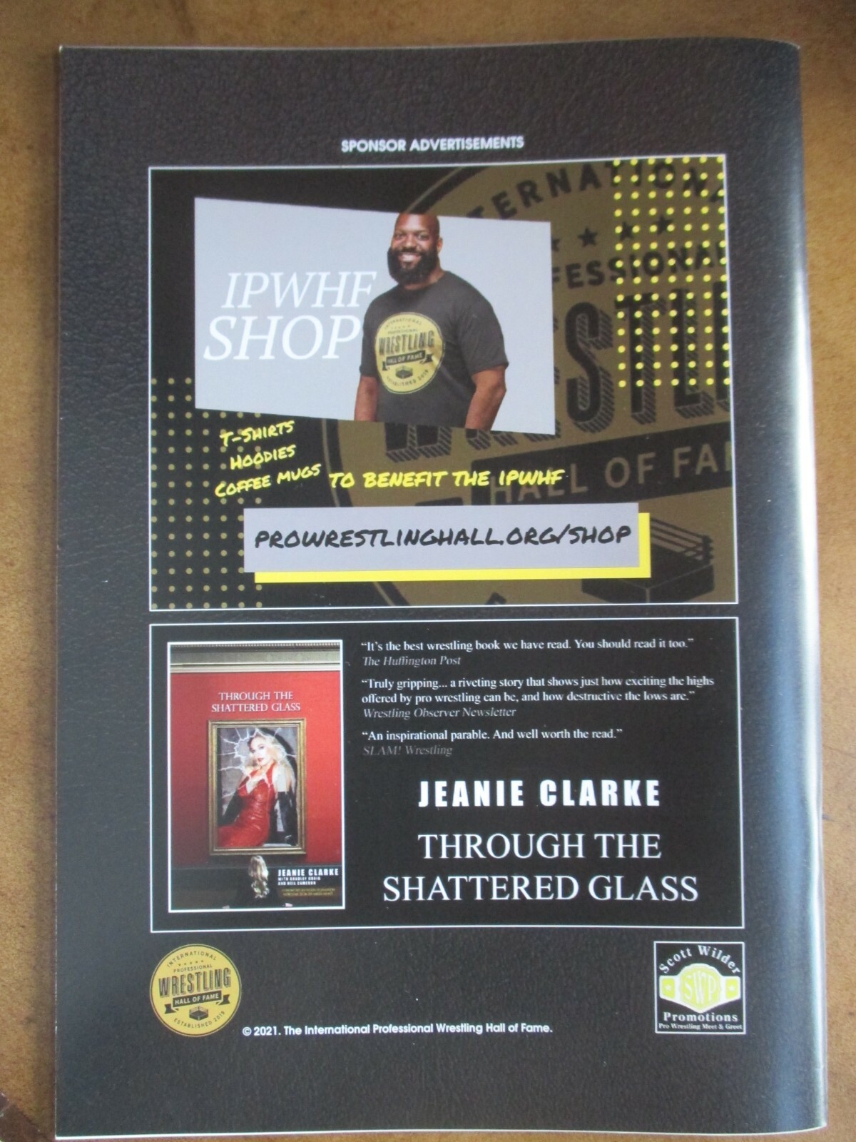 Signed Pic Former World Hwy Champ "Hands of Stone" Ronnie Garvin IPWHF ...