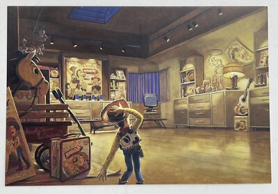 Toy Story 2 Concept Art Postcard from Art of Pixar Collection Disney ...