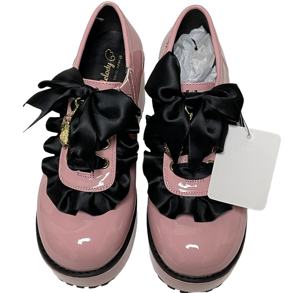 Omekashi Angel Series sanrio My melody Melokuro Platform sneakers women ...