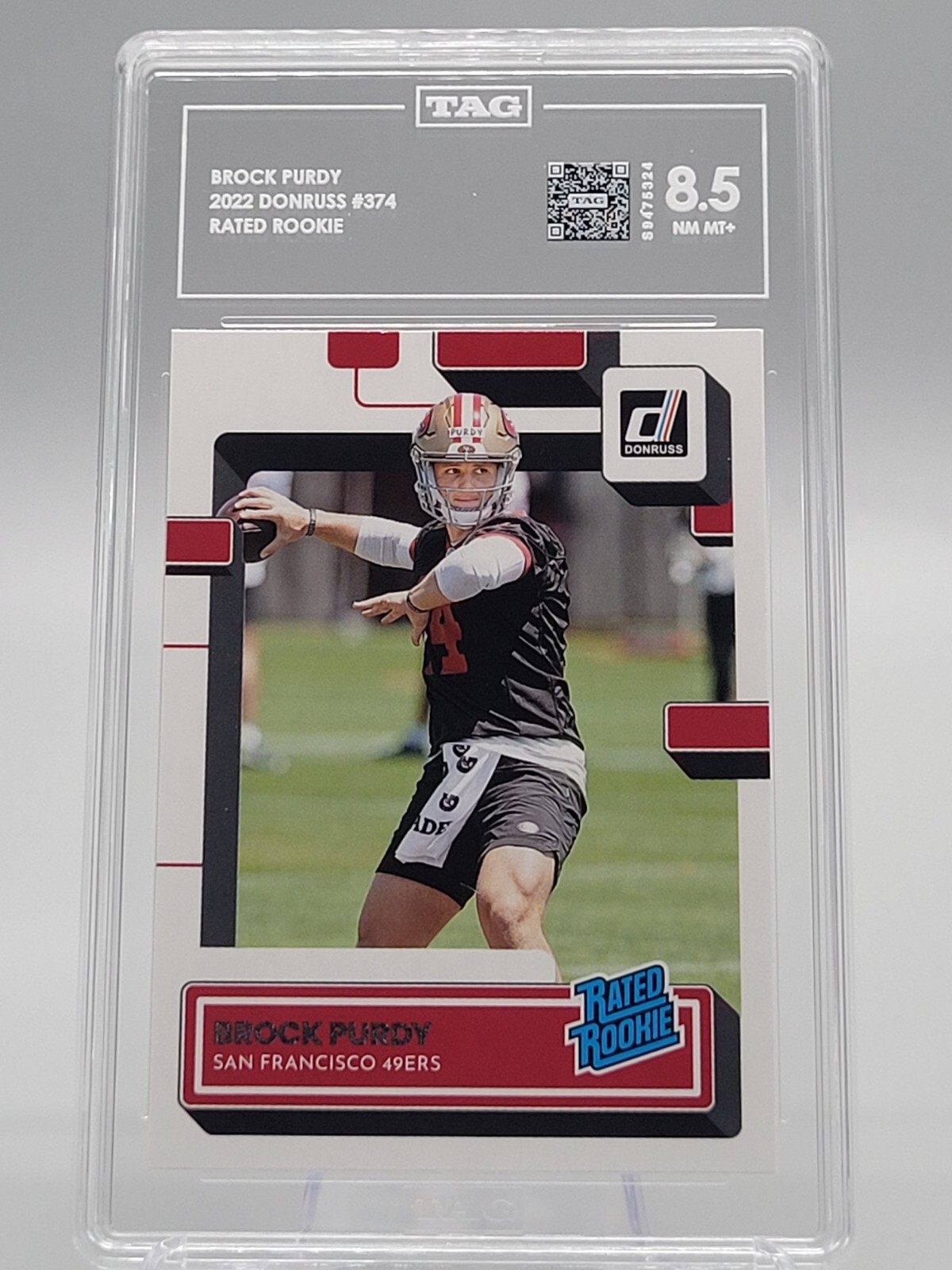 2022 Panini Donruss - Rated Rookie #374 Brock Purdy (RC) for sale ...