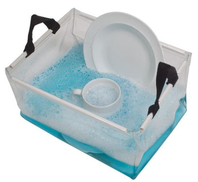 Camping Outdoor Collapsable Folding Wash Bowl Portable Washing Up ...