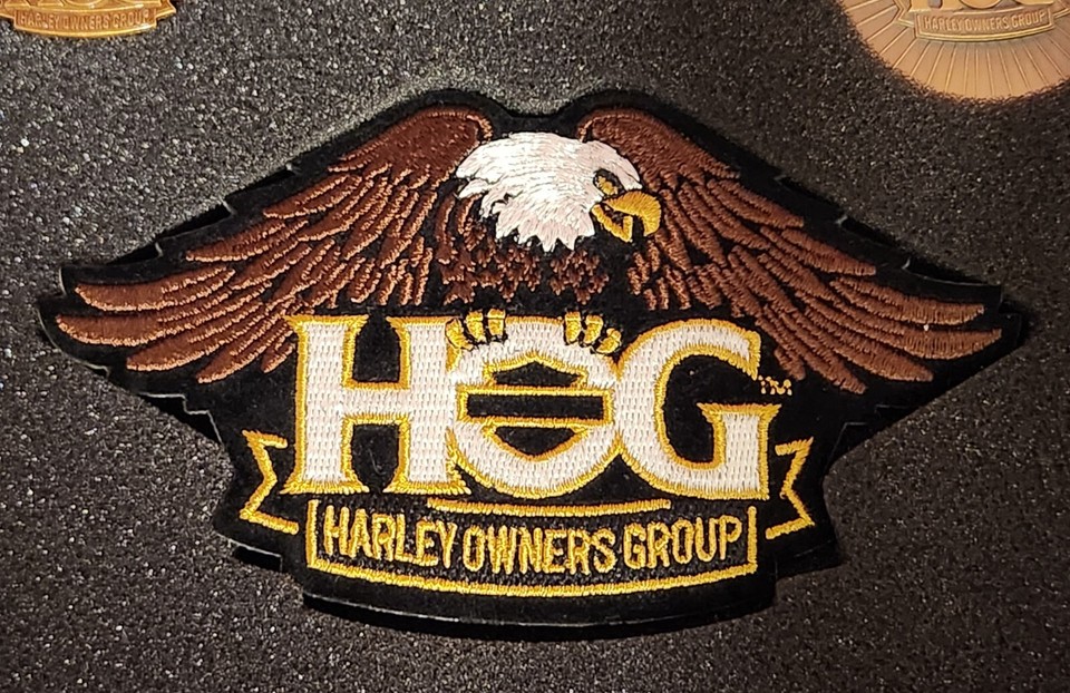Harley Owners Group Membership Welcome Kit Tin With Patch, Pin And Coin ...