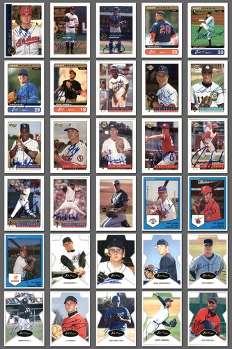 Lot Of (30) Signed Baseball Cards MLB/MILB RC Rookie Auto AU Autograph ...