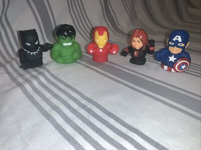 Marvel Avengers Finger Bath Puppets Set Of 5 | eBay