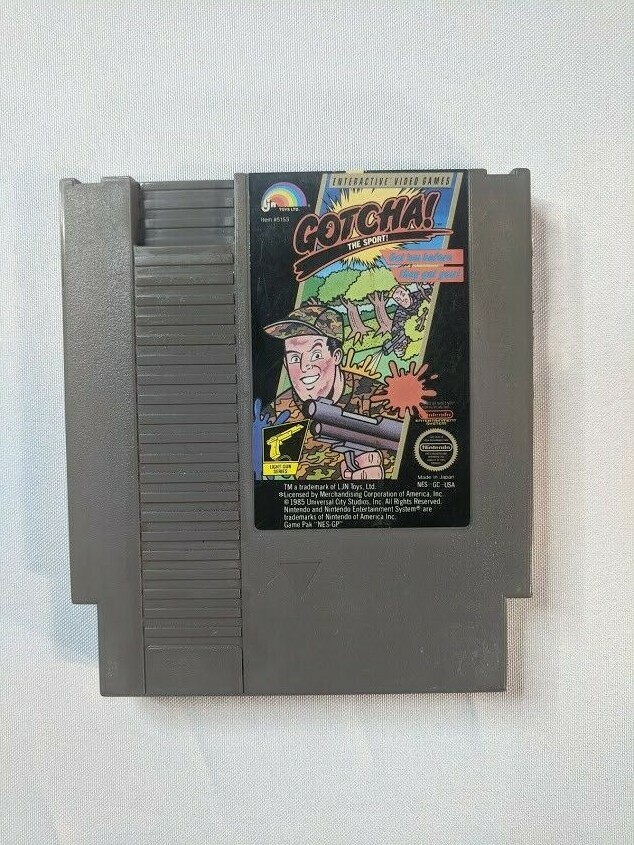 Gotcha Nintendo NES Authentic OEM Game Cartridge Only - Tested | eBay