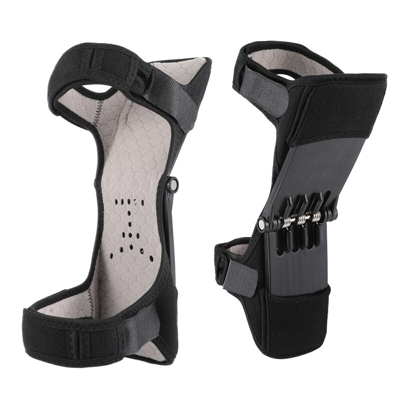 Spring Powered Knee Support Brace Sports Kneecap Joint Booster ...