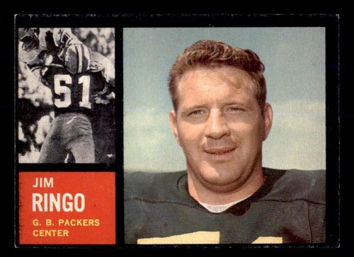1962 Topps Football #68 Jim Ringo EX/MT *e1 | eBay