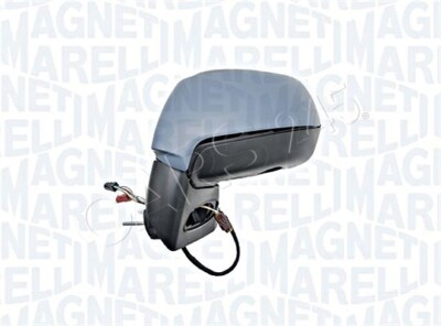 Side Mirror Right Fits PEUGEOT 3008 Mpv 8153ZG 2009- MAGNETI MARELLI ...