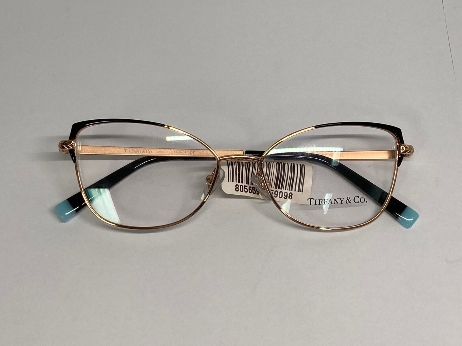 Tiffany & Co. TF1136 6007 53/16/140 Copper Blue Black Eyeglasses | eBay