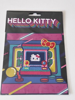 Kidrobot Hello Kitty Arcade Gamers Pixel Patch Kitty Arcade NEW | eBay