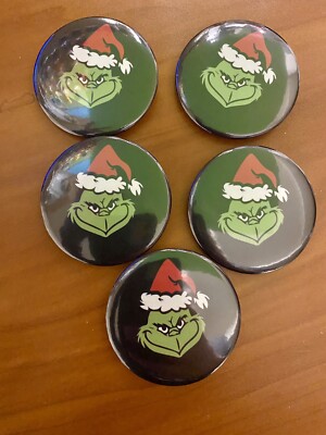 Handmade Grinch Pins 2.25 Inches | eBay