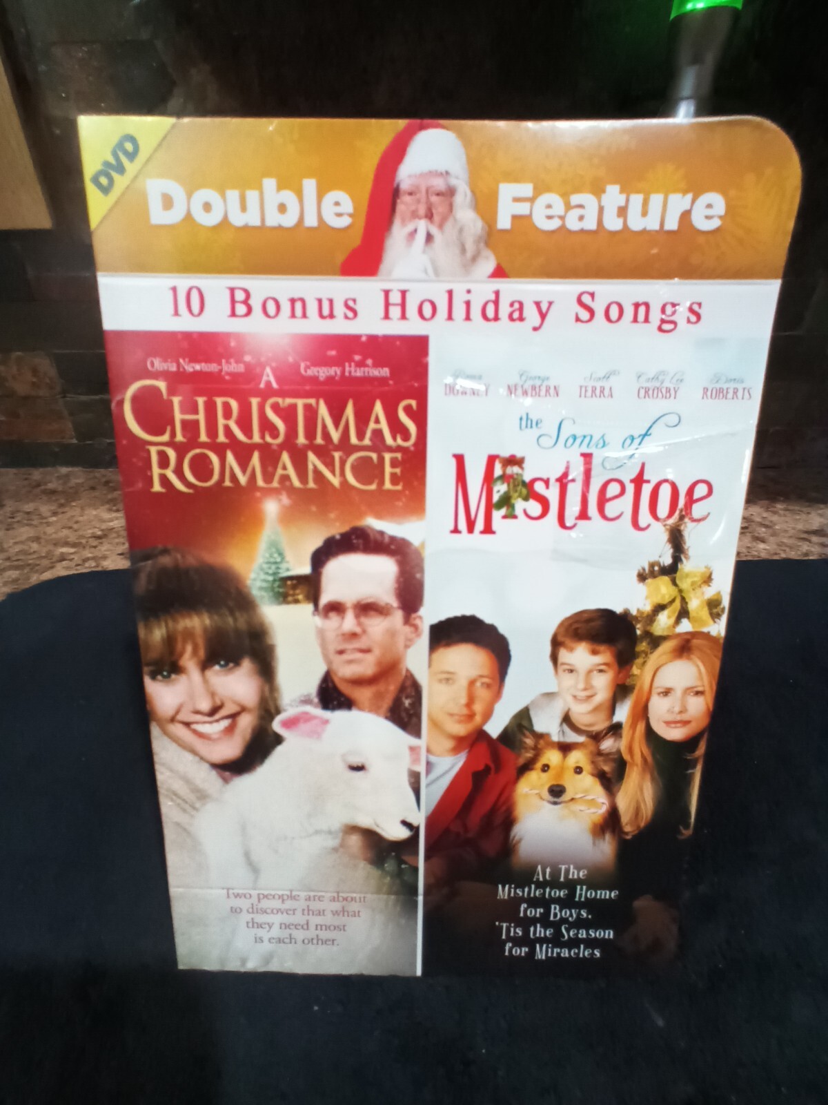 Double Feature 10 Bonus Holiday Songs Christmas Romance/Mistletoe DVD ...