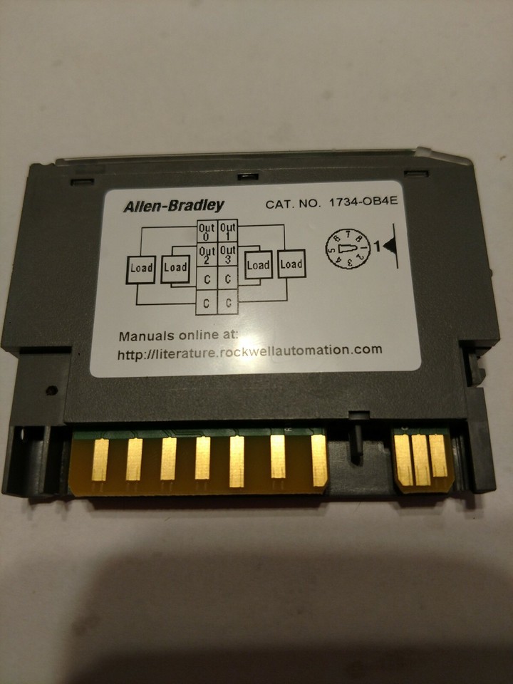 Allen Bradley 1734-0b4e Ser C Rev Ao1 F/Wrev 3.022 | eBay
