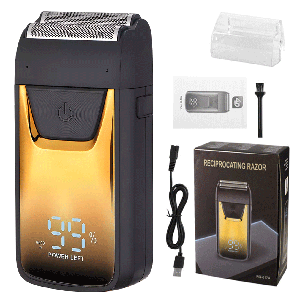 Professional Rechargeable Electric Shaver Trimmer Razor For Hair Beard ...