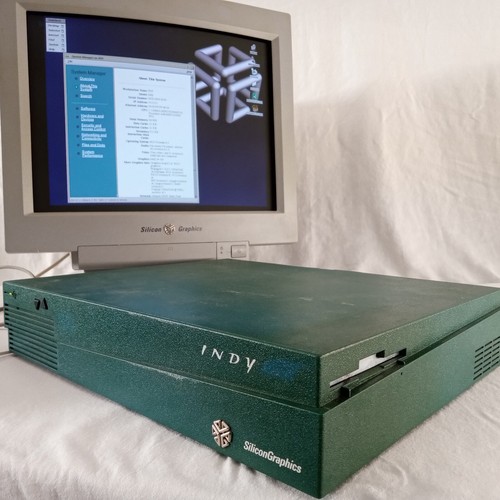 Silicon Graphics SGi Indy *LOGS INTO IRIX!* R5000 150Mhz 2GB 64MB with ...