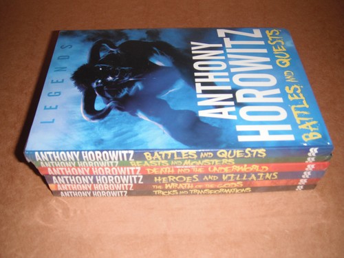 Anthony Horowitz Legends Collection 6 Books Set Battles & Quests NEW ...