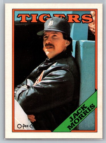 1988 O-Pee-Chee Jack Morris HOF Detroit Tigers #340 | eBay