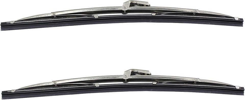 Windshield Wipers - Front 12" Stainless Steel Wiper Blades... | eBay