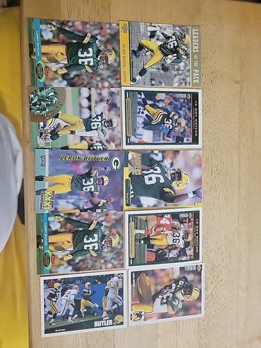 LeRoy Butler 10 card lot Green Bay Packers H.O.F | eBay