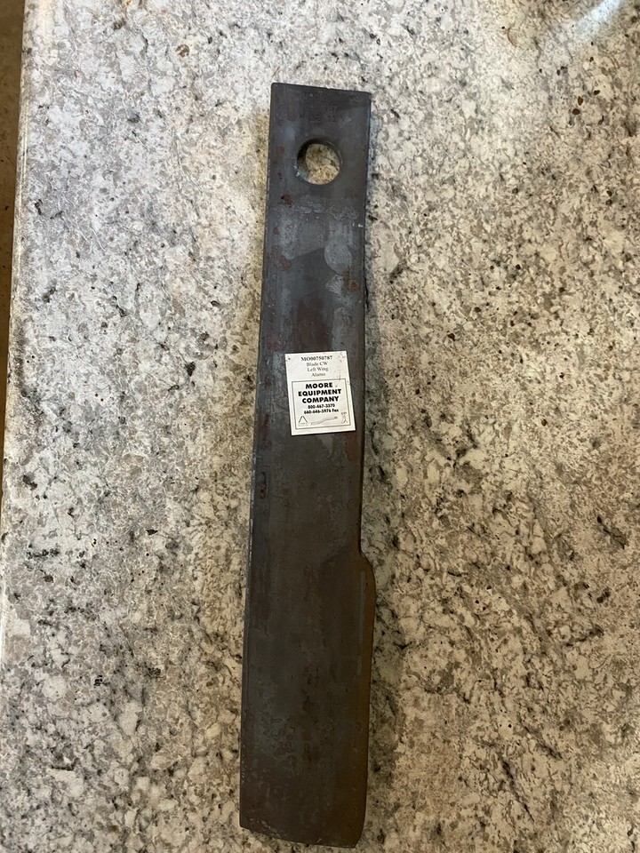 1 Heat Treated Left Terrain King Alamo Moore Rotary Mower Blade 750787 ...