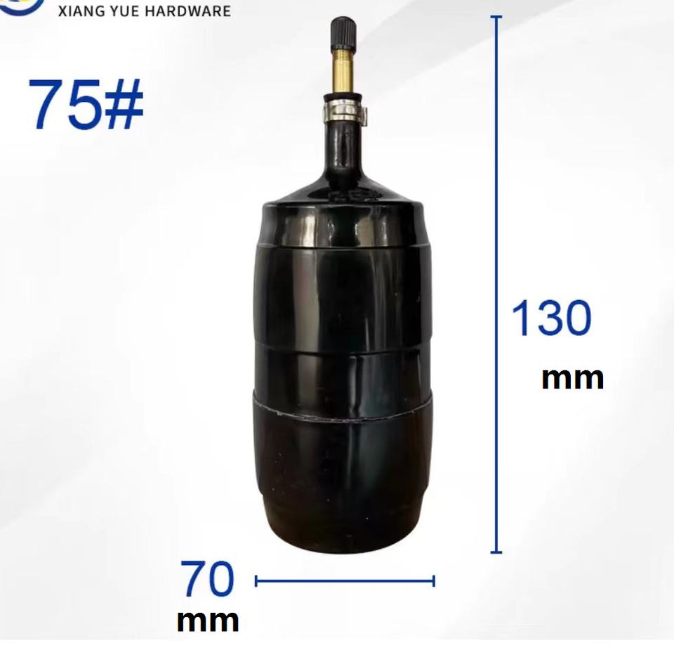 50-600mm Pipe Natural Rubber Drain Air Bag Inflatable Bung Stop Plug ...