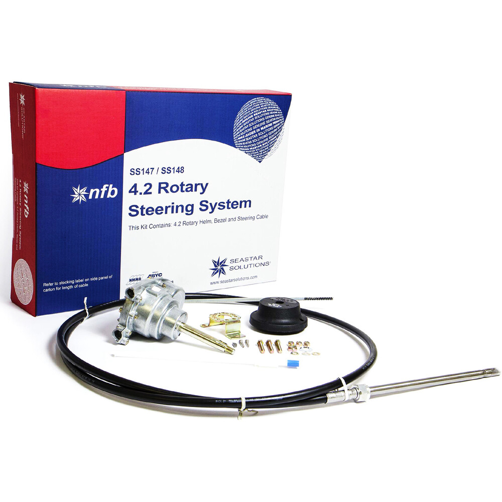 SeaStar SS14713 Outboard Steering Kit NFB 4.2 Rotary 13ft Teleflex ...