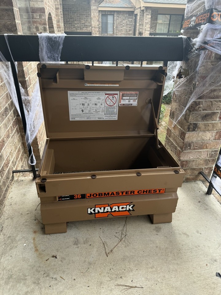 Knaack Jobmaster 36 7 cu ft Jobsite Chest - Tan 783965001113 | eBay