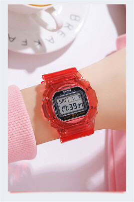 SKMEI Women Watch Girls Sport Watches for Student Alarm Digital ...