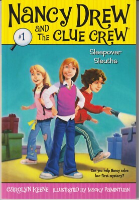 Nancy Drew and the Clue Crew Sleepover Sleuths #1 (Paperback: Children ...