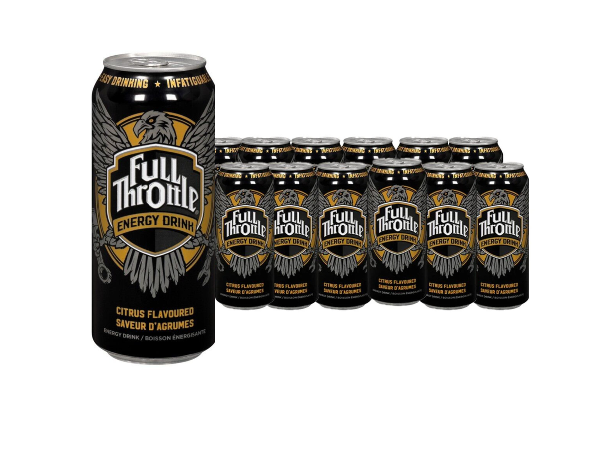 Full Throttle Energy Drink Contact Full Throttle Energy Drink, Citrus