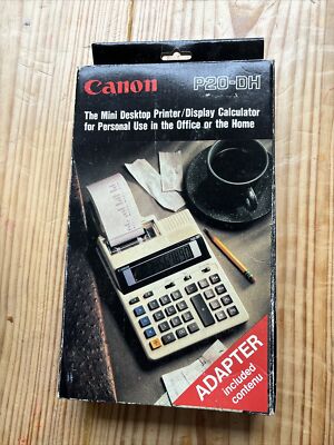 Canon PD-20DH Printing Calculator | eBay