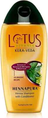 LOTUS Kera-Veda Hennapura Henna Shampoo With Conditioner (200 ml) | eBay