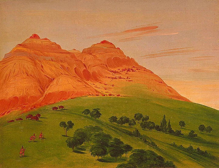 George Catlin Landscape Paintings