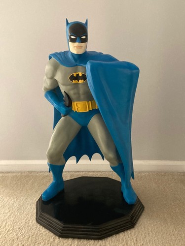 WARNER BROS. STUDIO STORE BATMAN SILVER AGE STATUE! VHTF! GREAT ...
