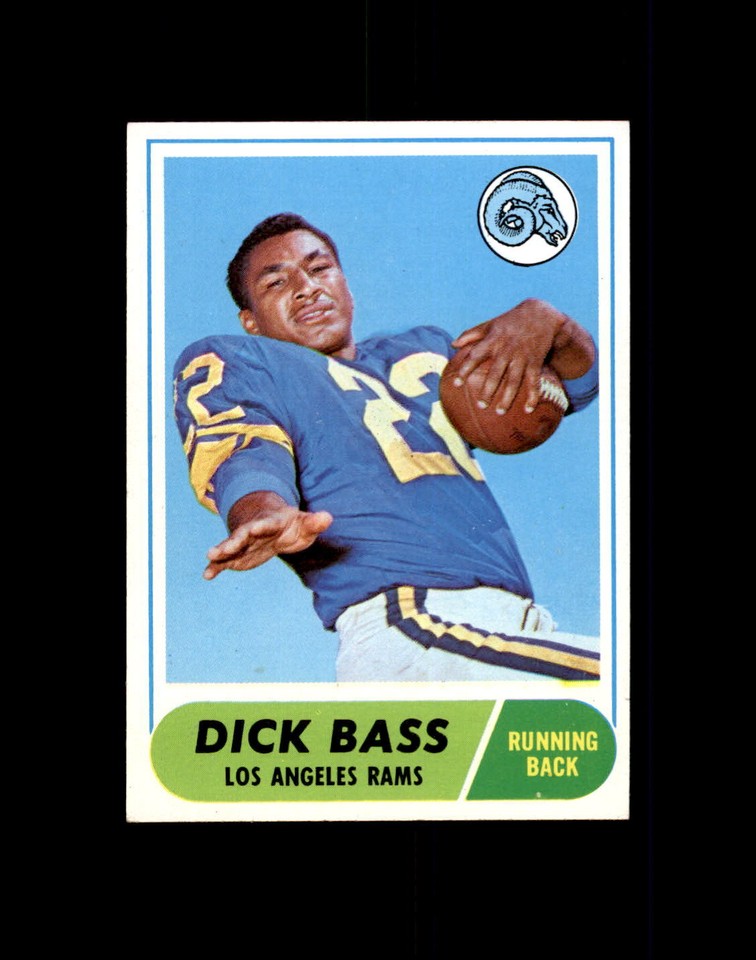 1968 Topps Football Cards - Set Break, Higher grade cards, U-Pick 1 ...