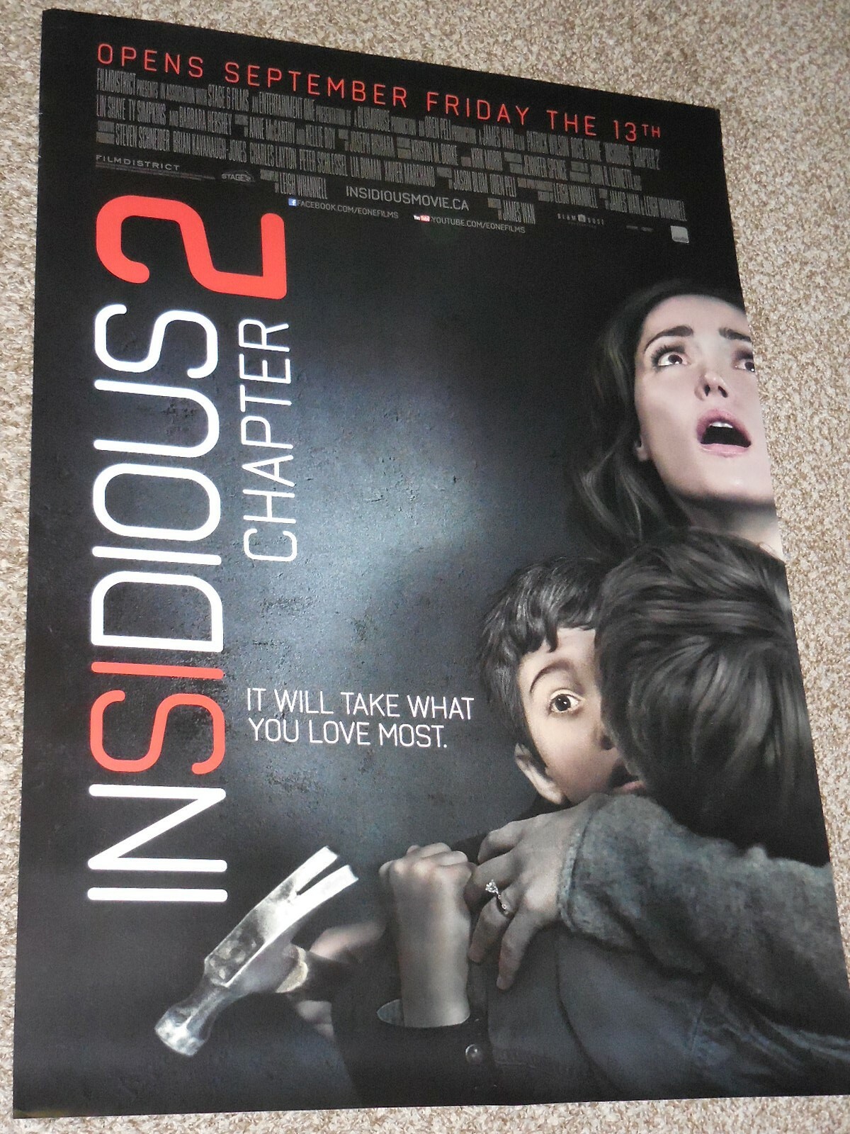 Insidious Chapter 2 Movie Poster