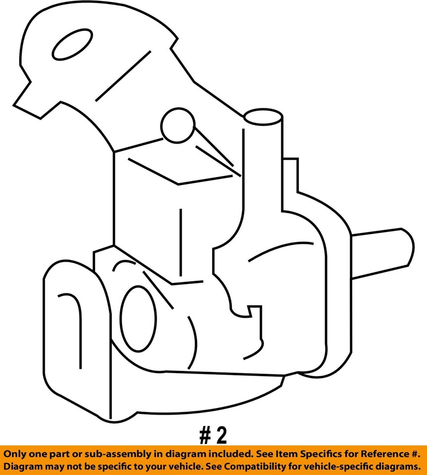 TOYOTA OEM 06-18 Avalon Emission Components-Vacuum Valve 2586031070 | eBay