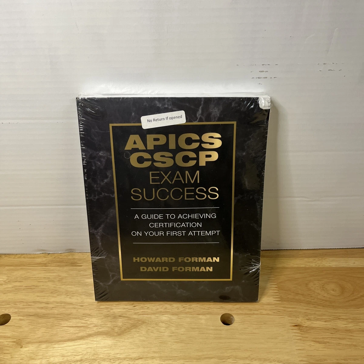 David Forman, Howard Forman APICS CSCP Exam Success A Guide, 43% OFF