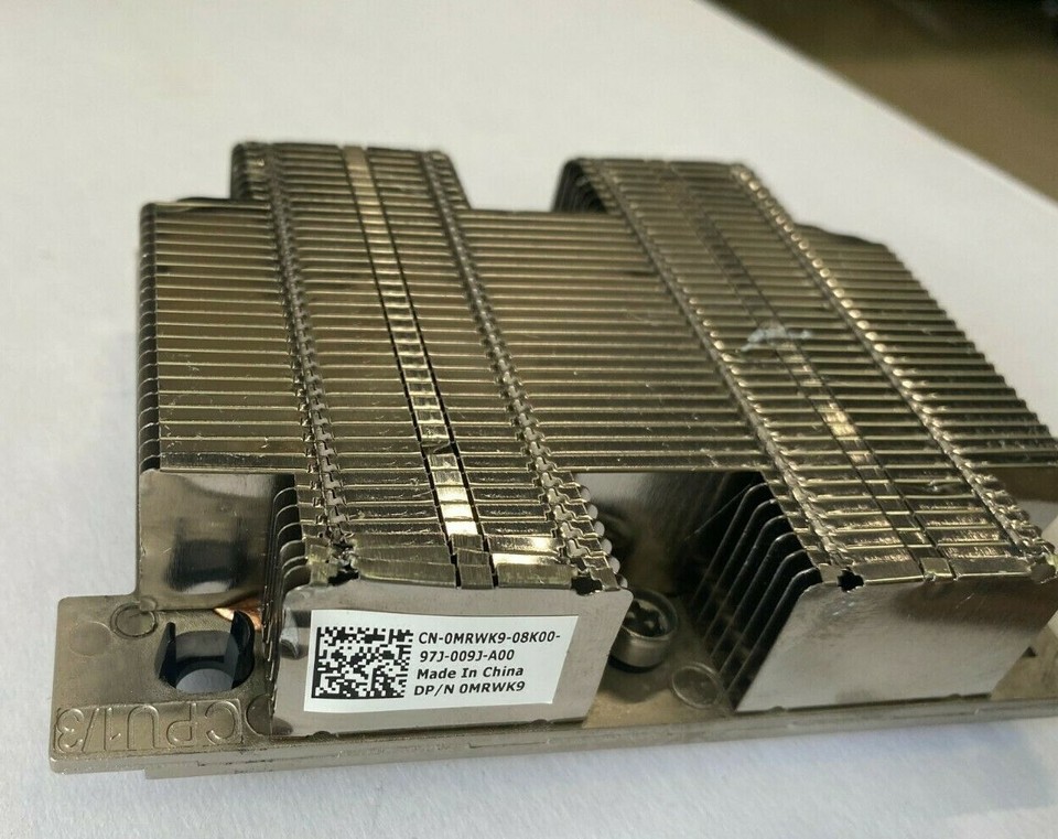 Genuine OEM Dell EMC PowerEdge R440 R540 1st CPU Heatsink MRWK9 0MRWK9 ...