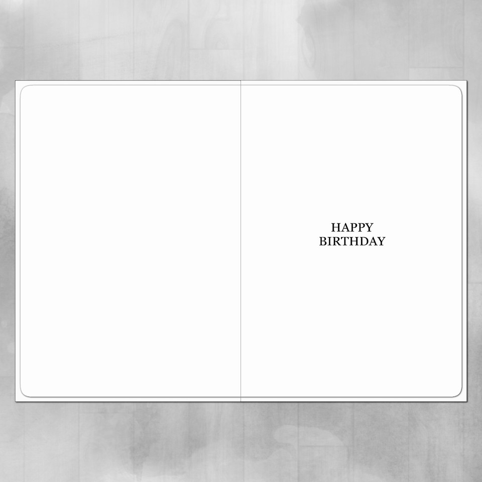 Dog Man Birthday card. 5x7 inches. Dogman. Personalised card, plus ...