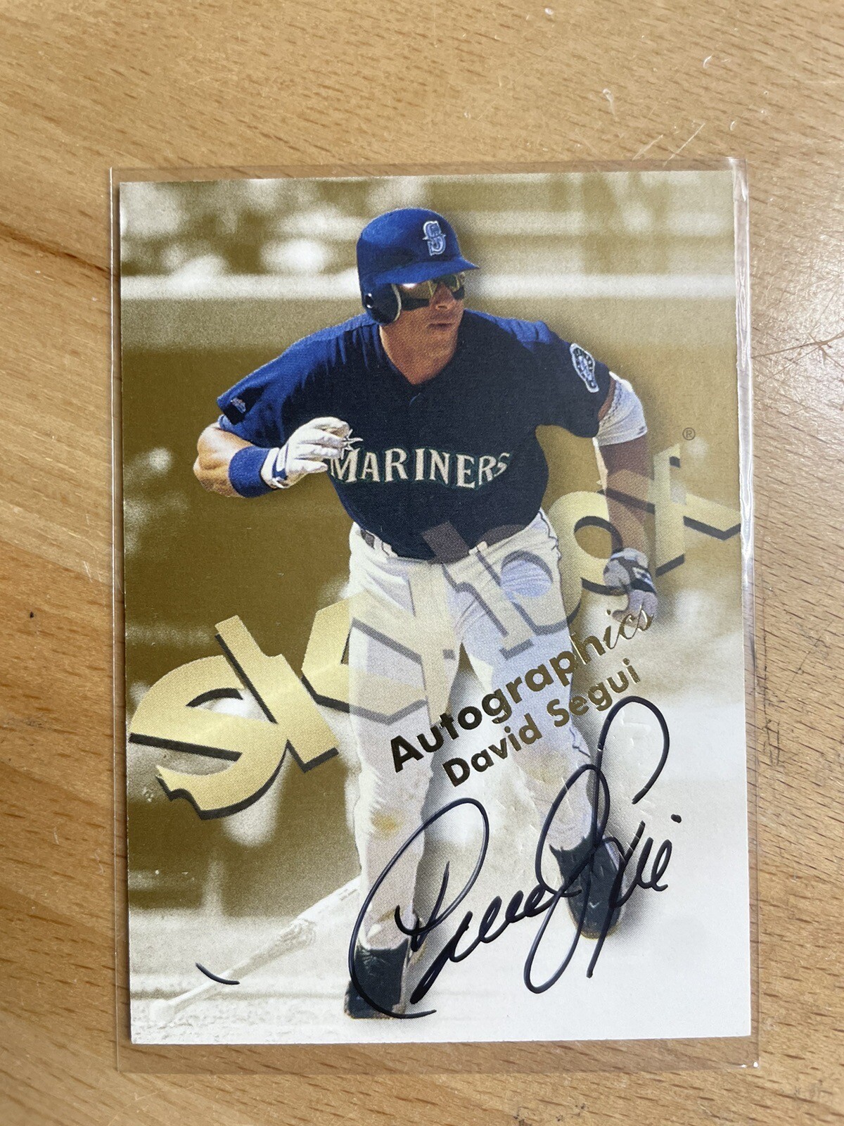 1999 Skybox Premium David Segui Autographics On Card Auto- Mariners | eBay