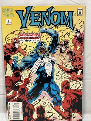 Venom: Carnage Unleashed Part 2 Of 4 May2 1995 Marvel Comic Book | eBay