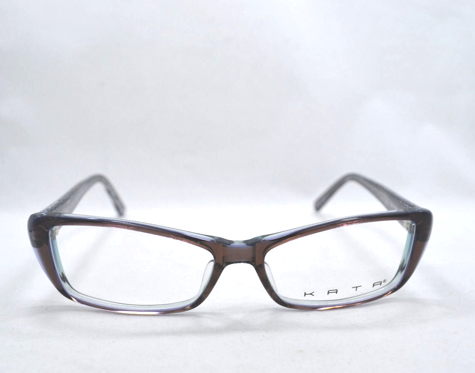 NEW AUTHENTIC KATA ILLUSION 1 WALNUT EYEGLASSES FRAME | eBay