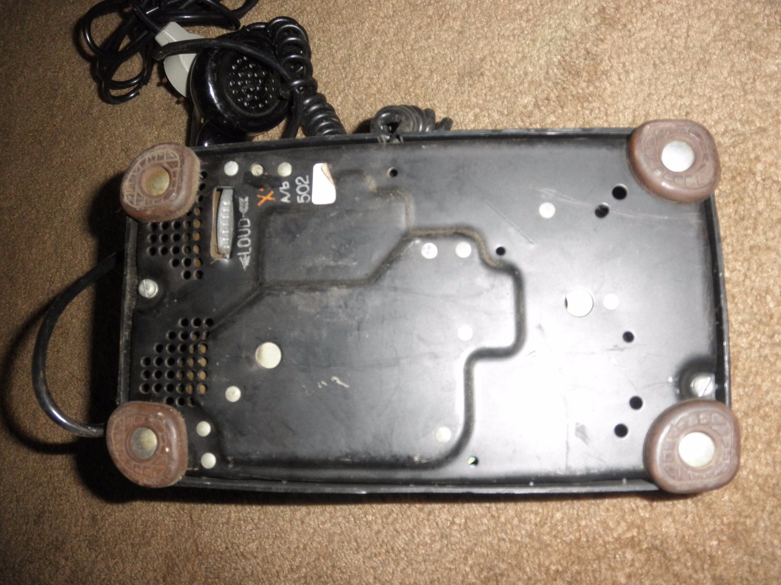 VINTAGE MID-CENTURY BELL/WESTERN ELECTRIC BLACK TELEPHONE, | eBay