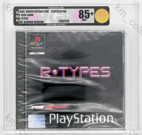 R-Types | Playstation 1 PS1 | eingeschweißt NEW SEALED VGA 85+ | eBay.de