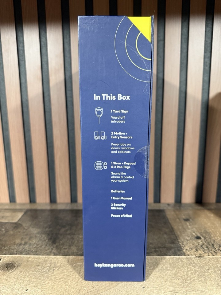 Kangaroo Home Security Alarm System w/ Doorbell Camera & Privacy Camera ...