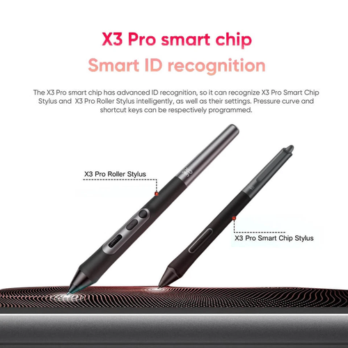 XPPen X3 Pro Roller Stylus 16K Pressure Levels Compatible for XPPen Artist | eBay