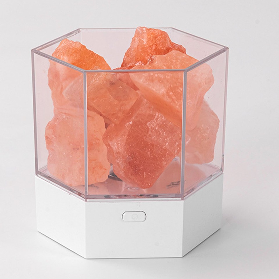 Himalayan Salt Lamp LED RGB Dimmable USB Decorative Essential Oil ...