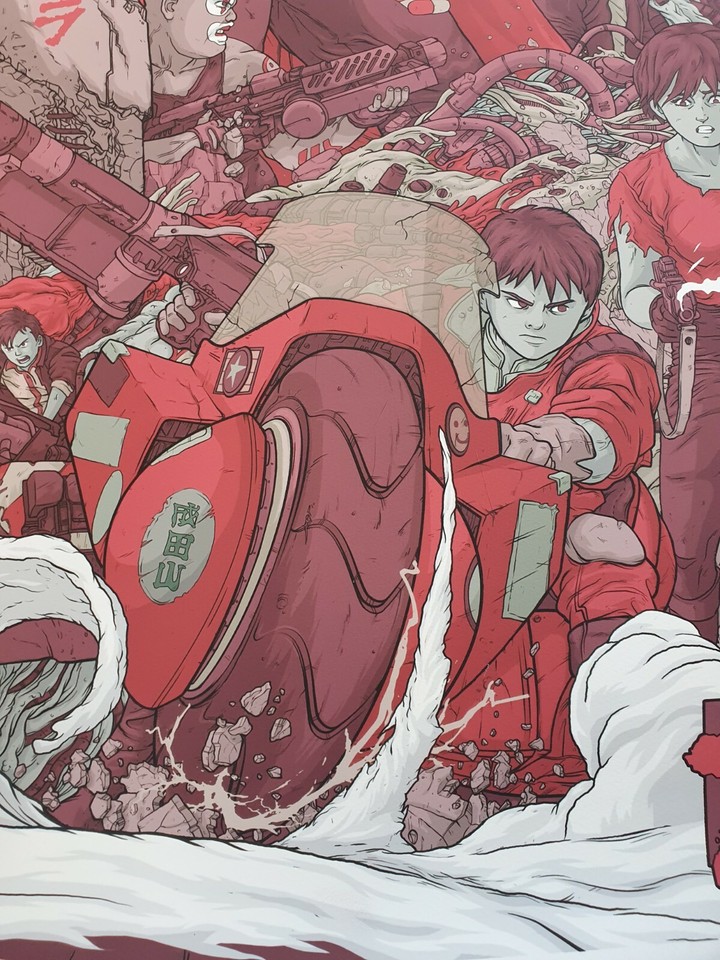 Alexander Iaccarino - AKIRA 'Neo Tokyo is about to explode' RARE 20/65 ...